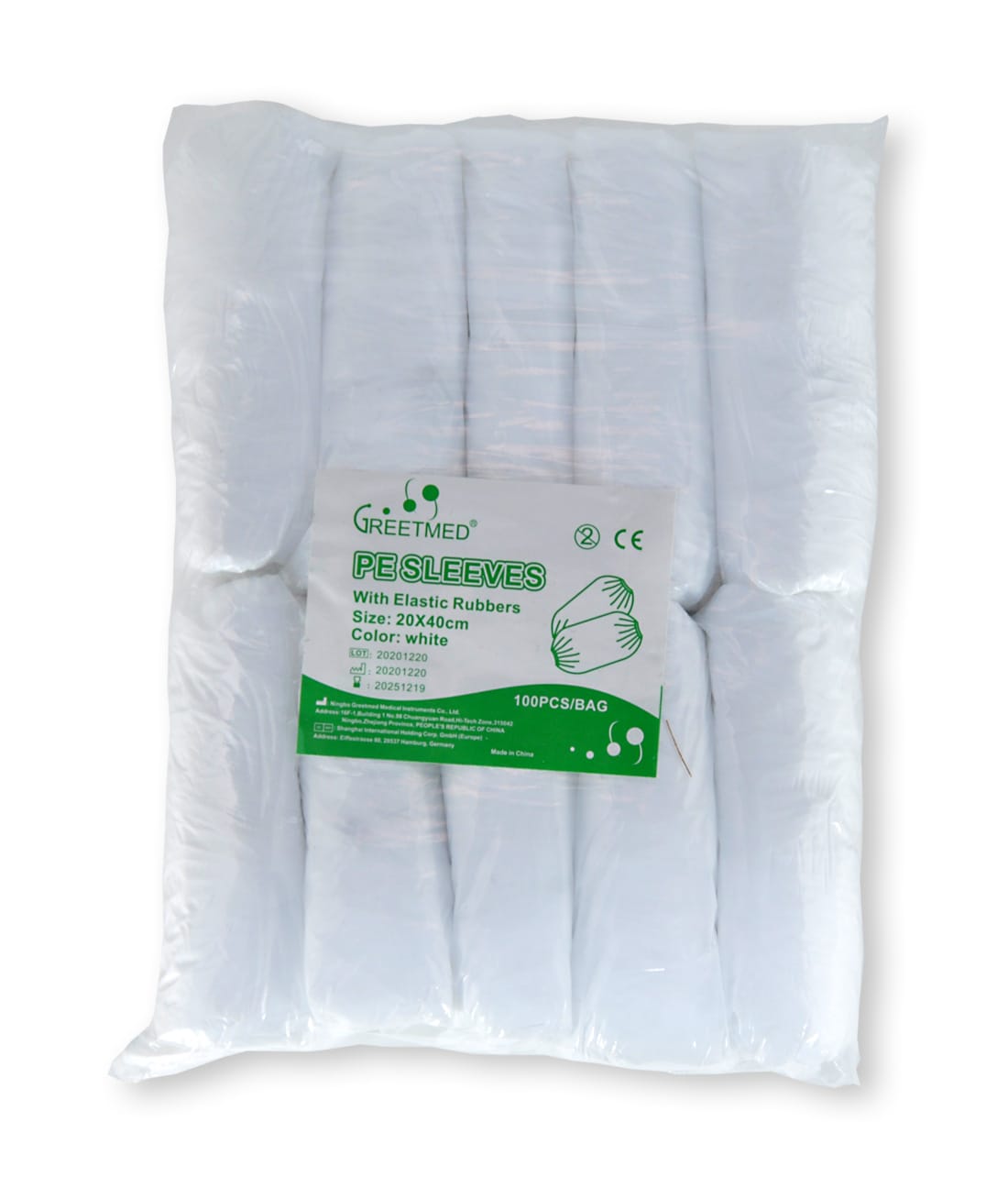 RANKOVĖS PE BALTA 40X20CM (1;20) /GR/ N100 - Ortofix